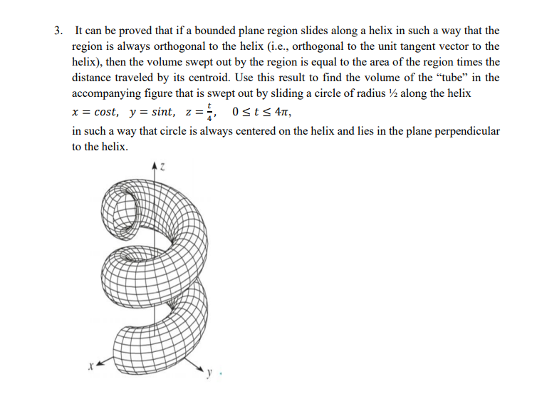 Solved It can be proved that if a bounded plane region | Chegg.com
