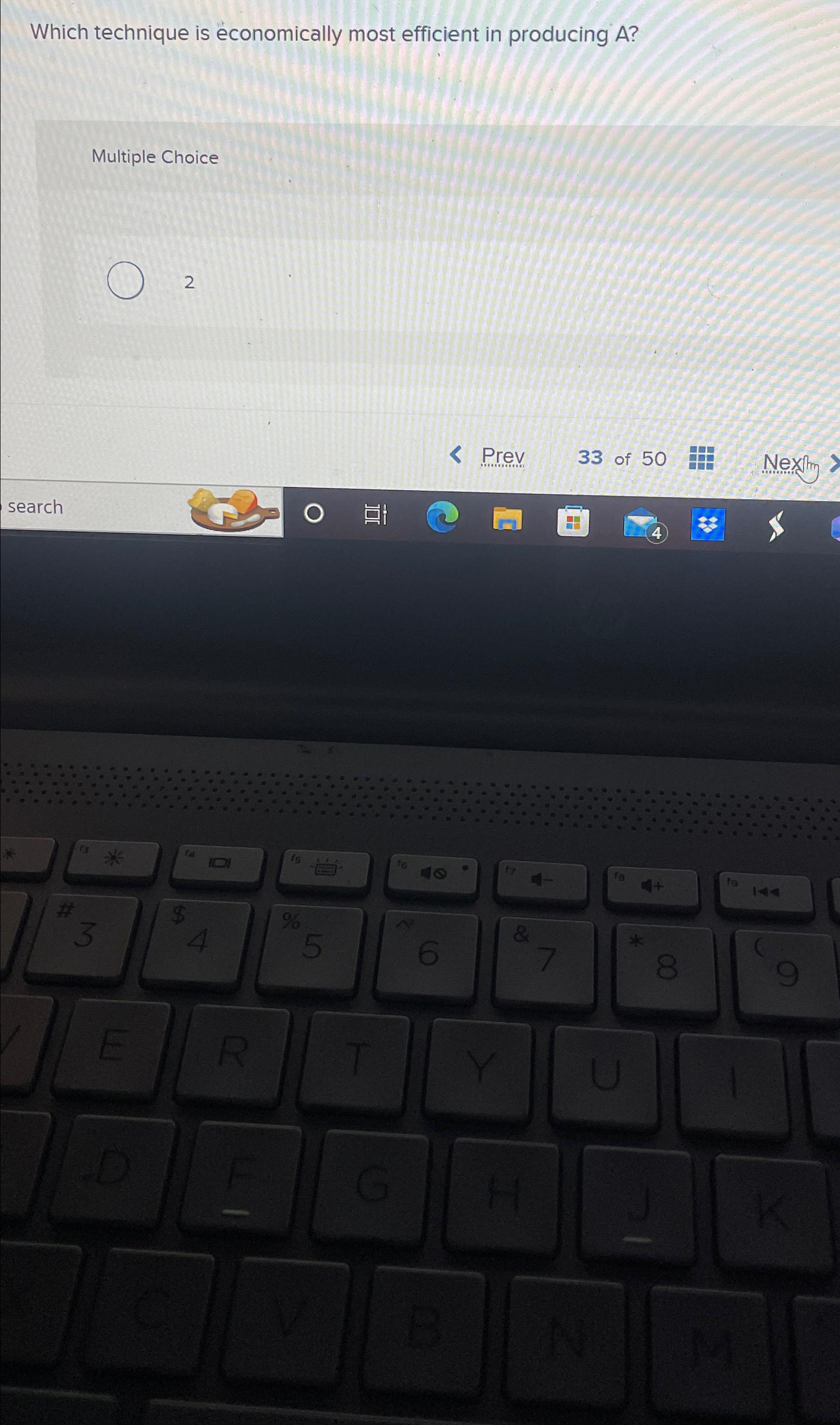 Solved Which technique is economically most efficient in | Chegg.com
