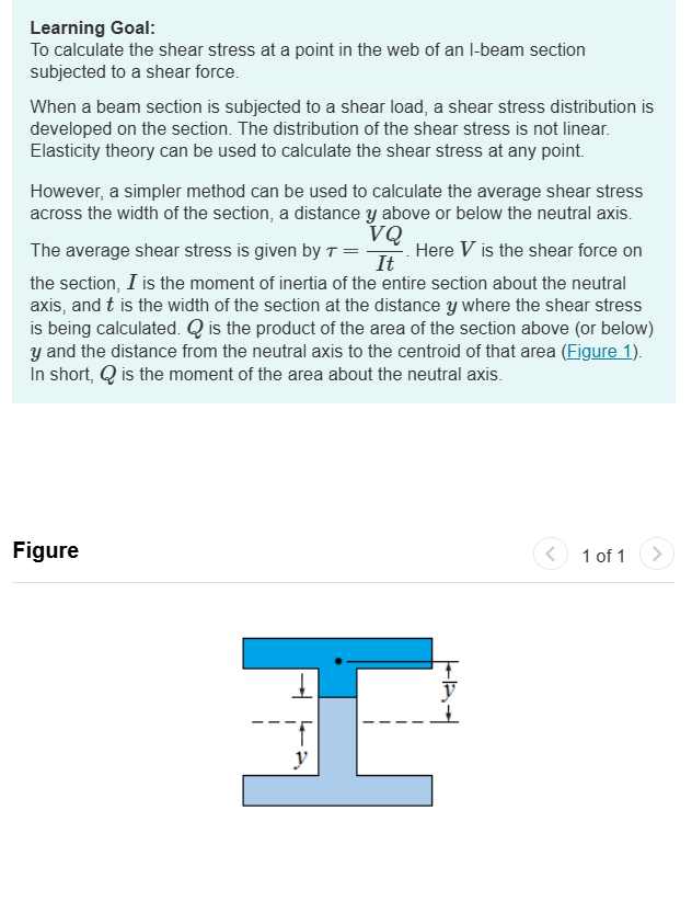 Learning Goal:To ﻿calculate the shear stress at ﻿a | Chegg.com