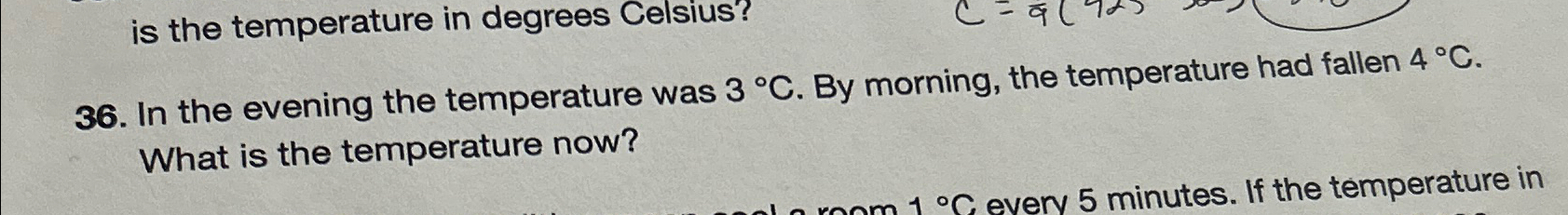 Solved is the temperature in degrees Celsius?36. ﻿In the | Chegg.com