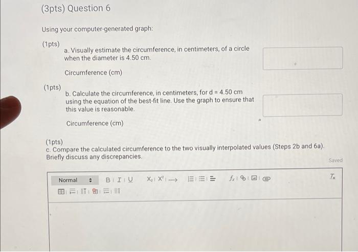Solved (5pts) Graphing Data Set A Pi (Tt) is the ratio of | Chegg.com