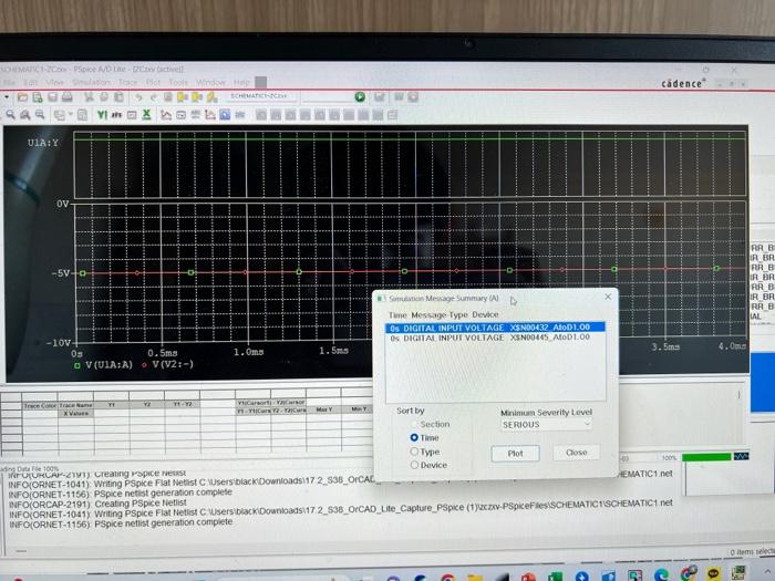 Solved (a)Spice Netlist tilist generation complete PSpice | Chegg.com