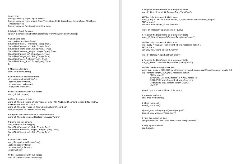 Solved Please suggets an RDD code for the following DF code. | Chegg.com
