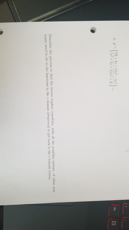 Solved 2C-164 + 4s + 138253) (52 + 25 + 5)(2 + 4) | Describe | Chegg.com