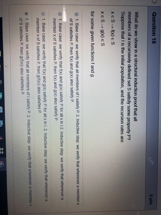 Solved Question 18 5 pts What do we show in a structural | Chegg.com