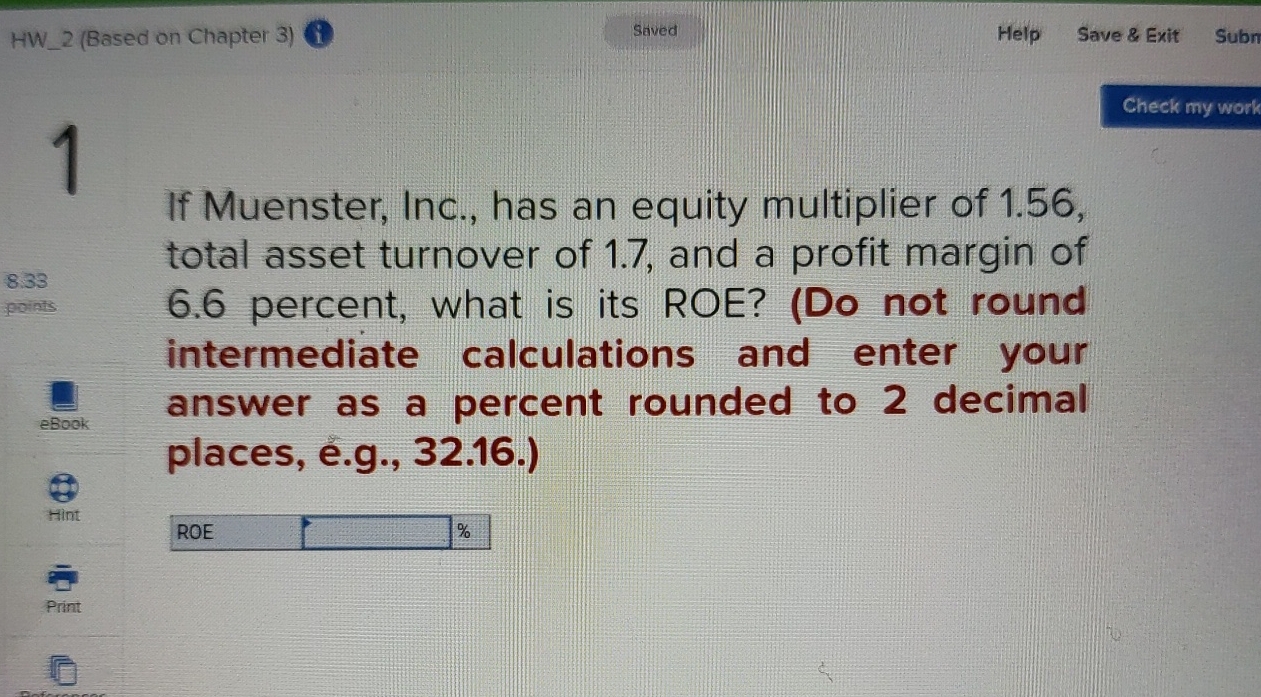 Solved How to solve HW_2 (Based on Chapter 3)SavedHelpSave & | Chegg.com