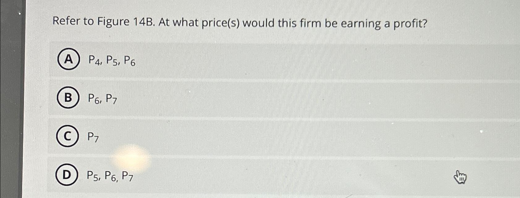 Solved Refer to Figure 14B. ﻿At what price(s) ﻿would this | Chegg.com