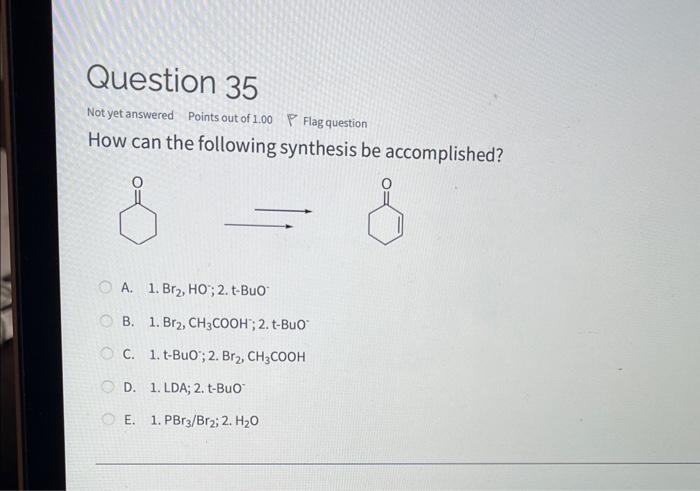 Solved How can the following synthesis be accomplished? A. | Chegg.com