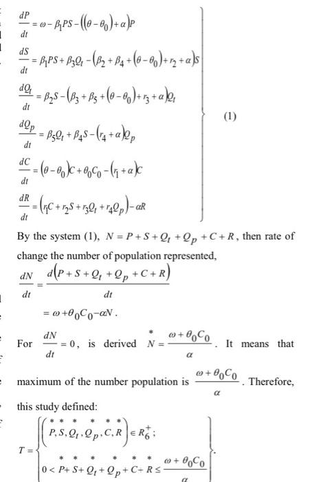 find the number of basic reproduction R0?find the | Chegg.com