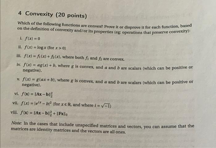 Solved the defintion of convexity is that the curve | Chegg.com