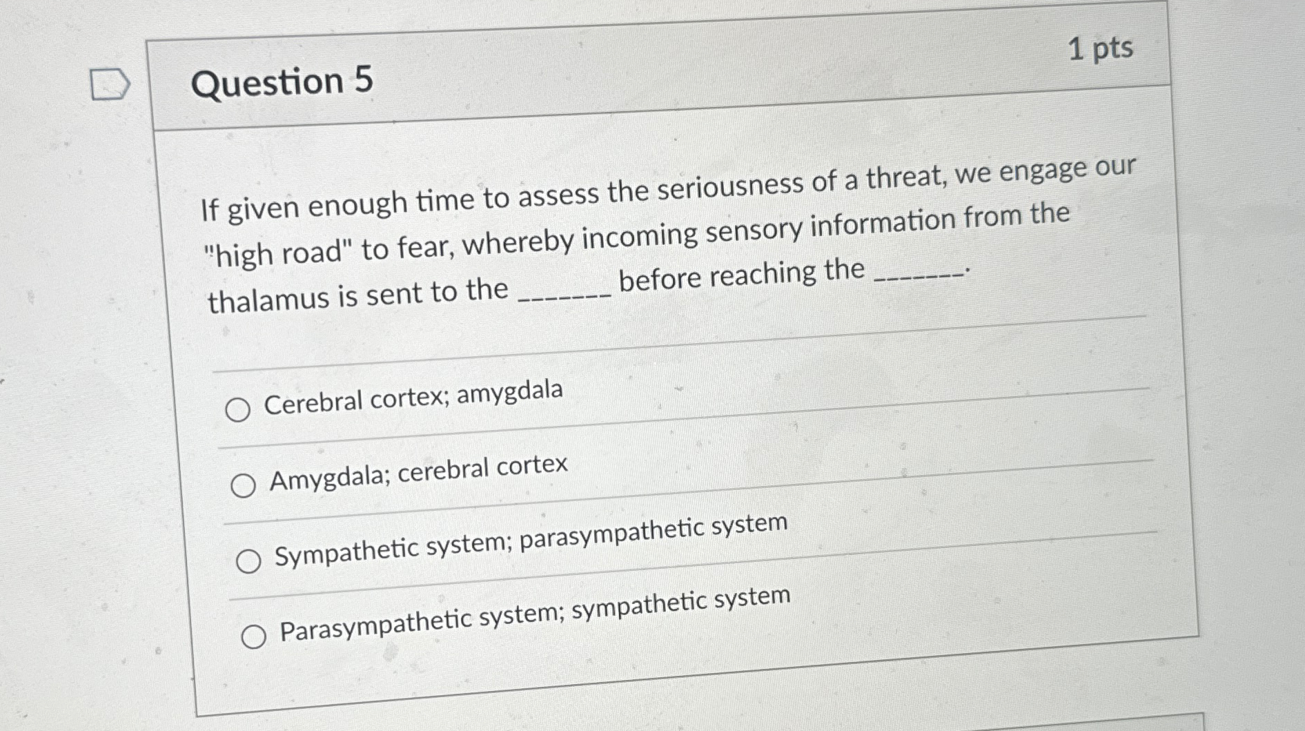 Solved Question 51 ﻿ptsIf given enough time to assess the | Chegg.com
