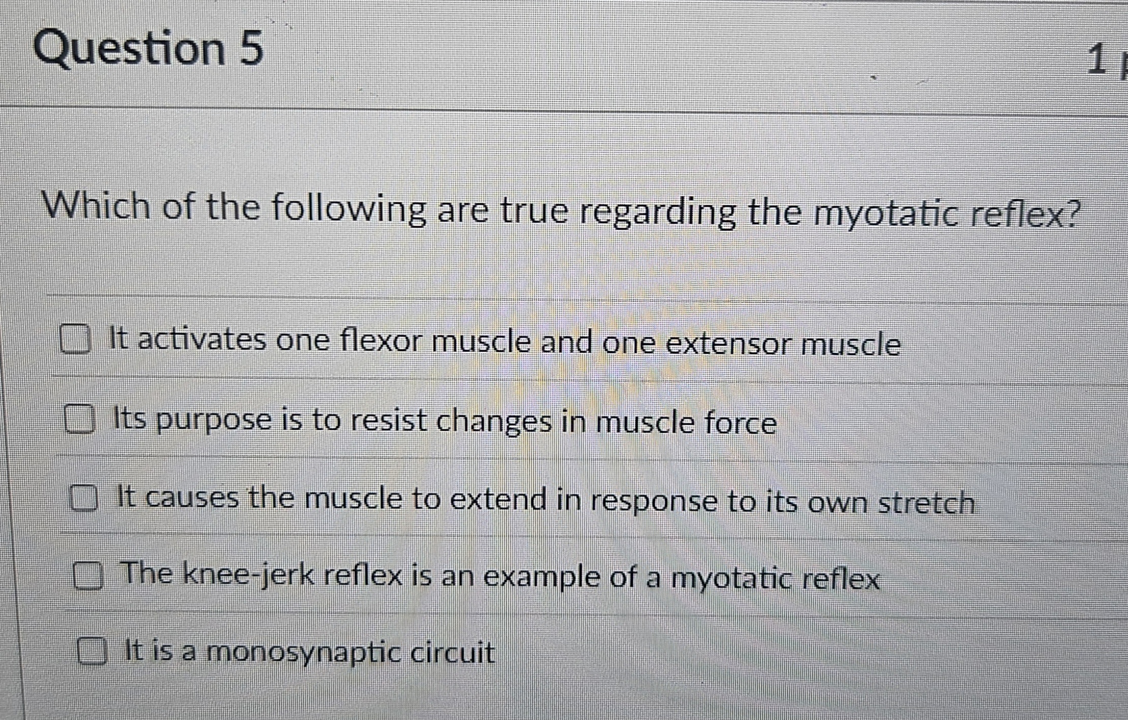Solved Question 5Which of the following are true regarding | Chegg.com