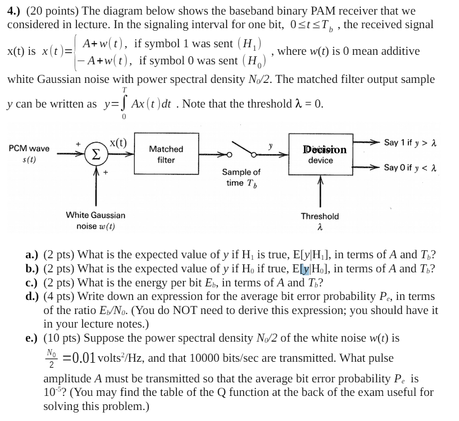 Solved a.) (2 ﻿pts) ﻿What is the expected value of y ﻿if H1 | Chegg.com