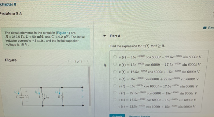 Solved (chapter 8 Problem 8.3 - Enhanced - with Hints and | Chegg.com