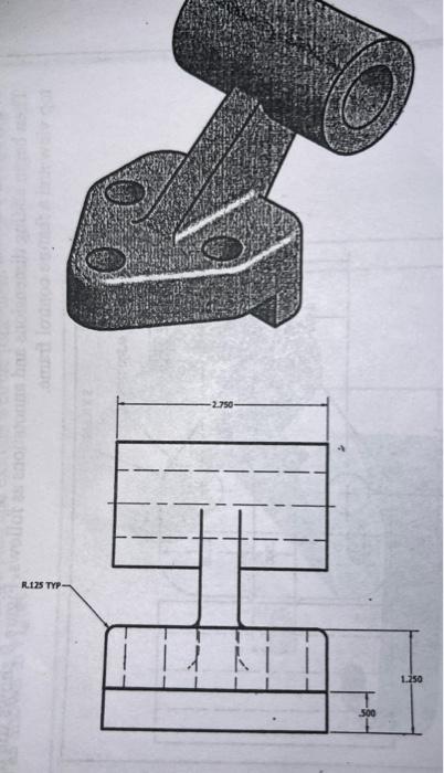 Solved can you please sketch and create an isometric then | Chegg.com