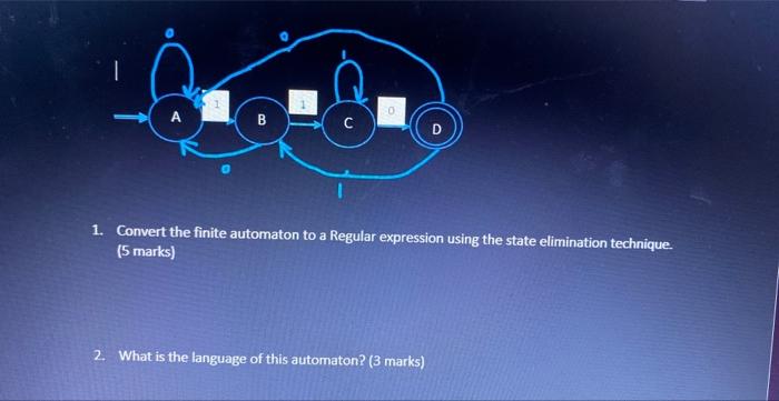 Solved 1. Convert the finite automaton to a Regular | Chegg.com Solved 1. Convert the finite automaton to a Regular | Chegg.com