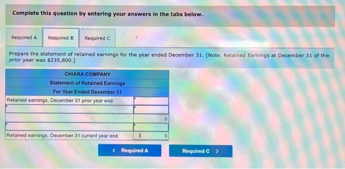 Solved Problem 3-4A (Static) Preparing financial statements | Chegg.com