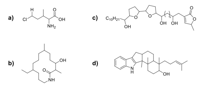 Solved می و سیلت و a) OH c) C10H21 Он он NH2 ОН | Chegg.com