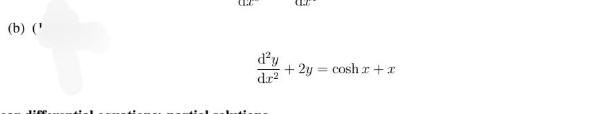 Solved use operator method to solve differential equation | Chegg.com Solved use operator method to solve differential equation | Chegg.com