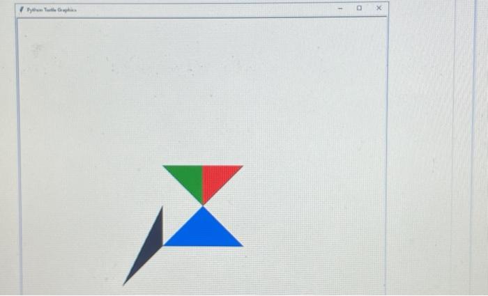 Solved Write a function named triangle that uses the turtle | Chegg.com Solved Write a function named triangle that uses the turtle | Chegg.com