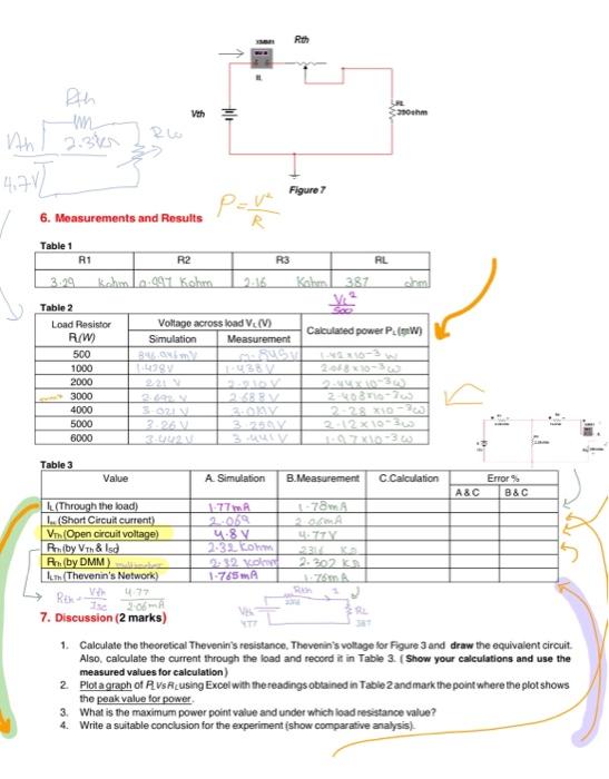 Solved 1. Objective (1) To verify Thevenin's theorem by | Chegg.com