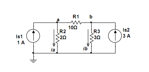 Solved Using matlab determine the currents ia and ib in the | Chegg.com