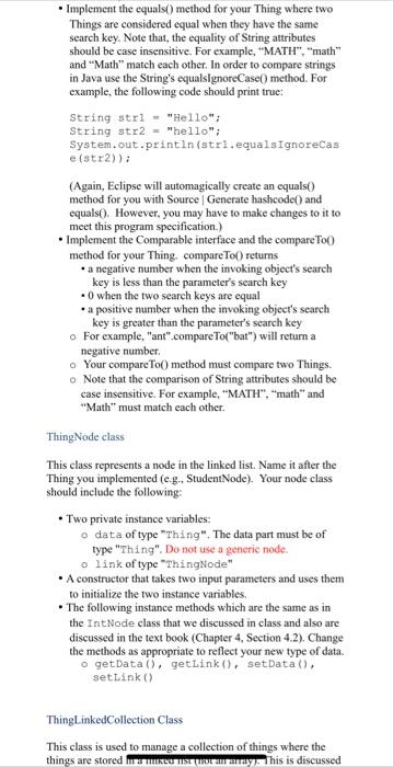 Solved Objective Implement and manipulate an ORDERED LIST | Chegg.com