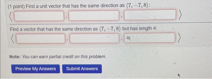 Solved Note: You can earn partial credit on this problem. | Chegg.com