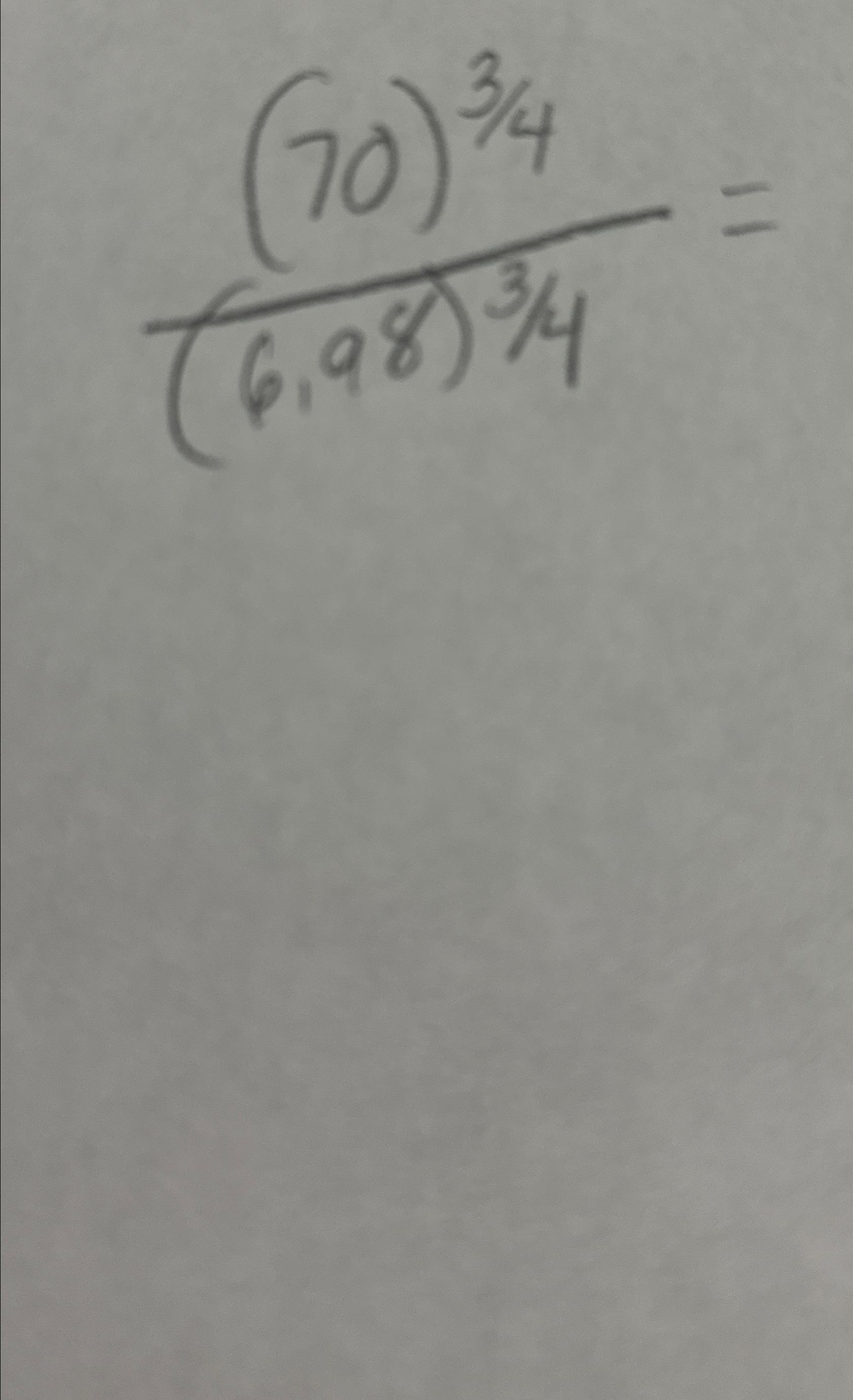 Solved (70)34(6.98)34= | Chegg.com