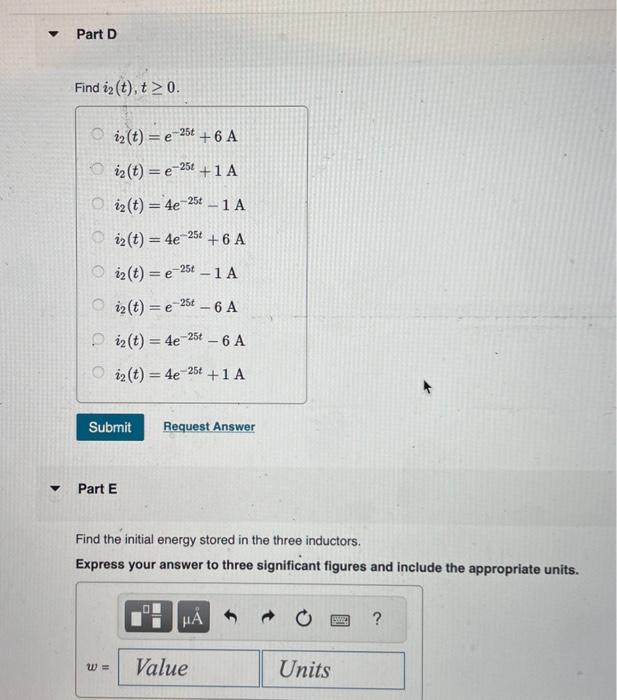 Solved The three inductors in the circuit in (Figure 1) are | Chegg.com