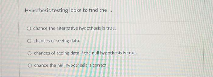 Solved We generate new knowledge by Proving hypotheses | Chegg.com