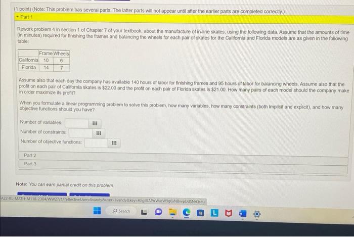 Solved When you formulate a linear programming problem to | Chegg.com