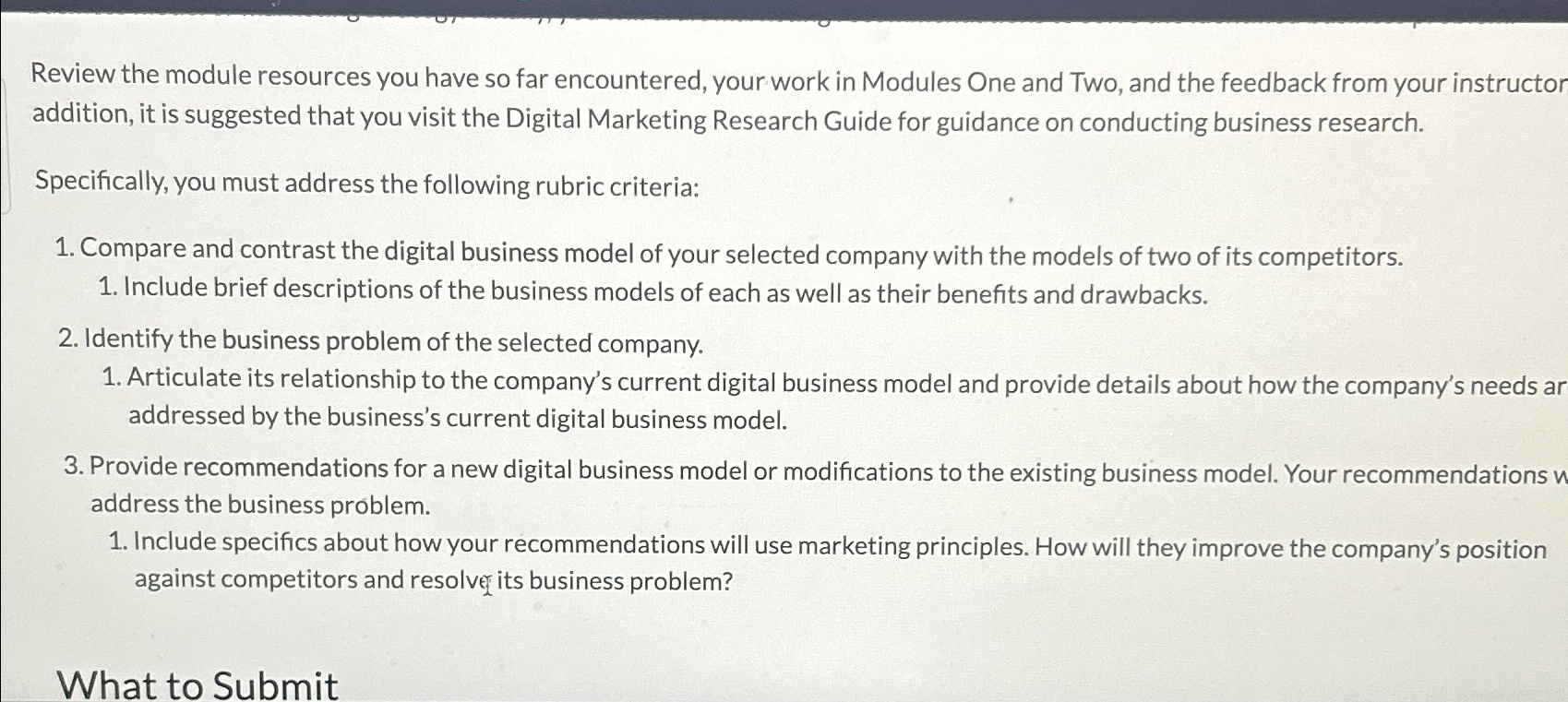 Solved Review the module resources you have so far | Chegg.com
