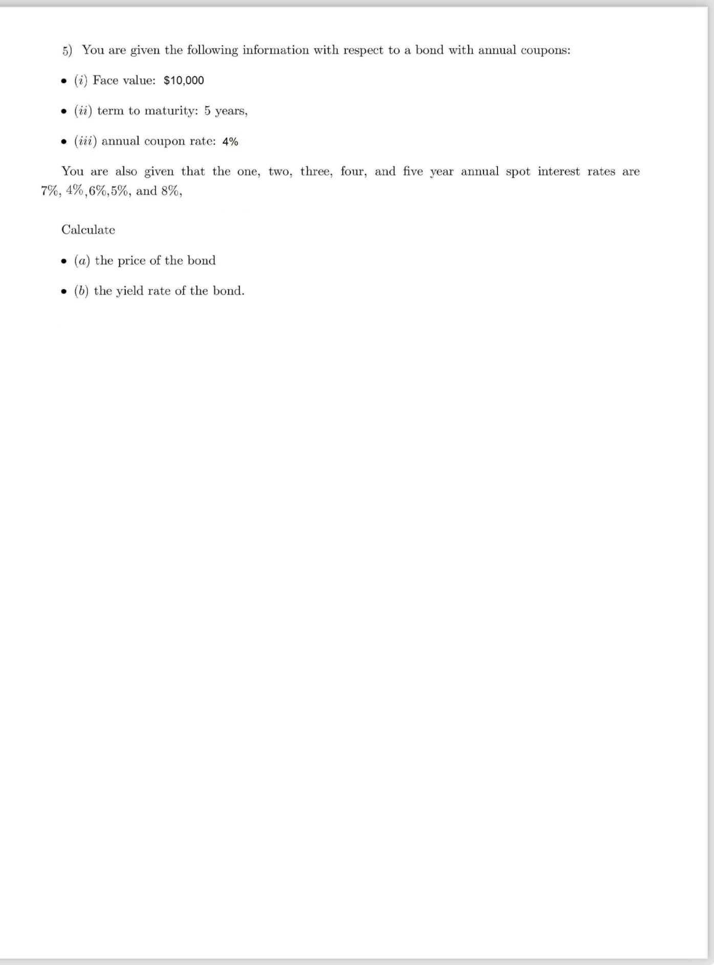 Solved You are given the following information with respect | Chegg.com