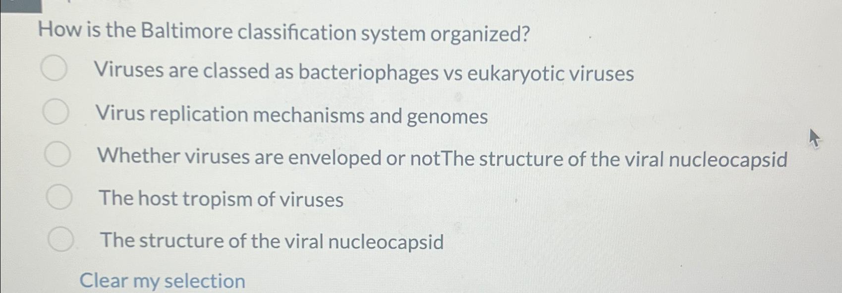 Solved How is the Baltimore classification system | Chegg.com
