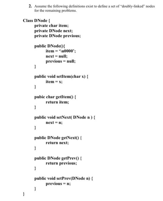 Solved 1. Assume the following definitions exist to define a | Chegg.com