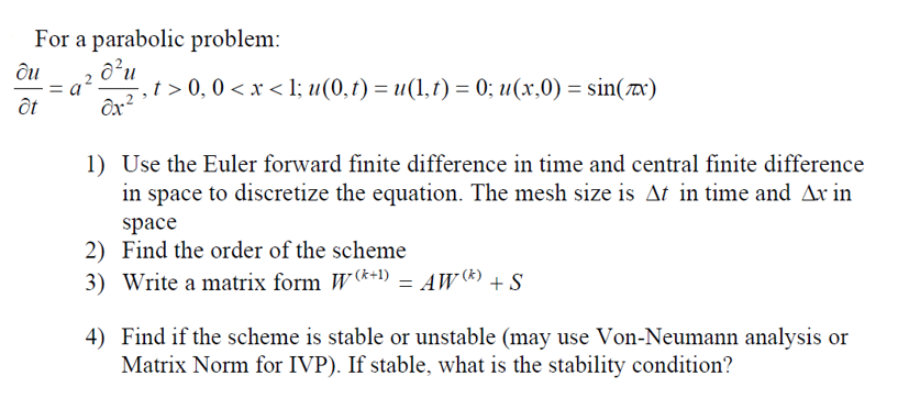 Solved For a parabolic | Chegg.com