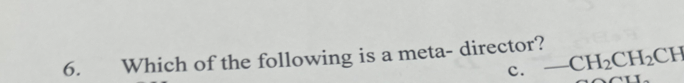 Solved Which of the following is a meta- | Chegg.com