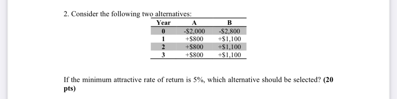 Solved Consider the following two | Chegg.com