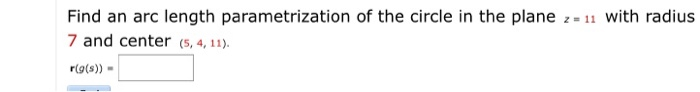 Solved Find an arc length parametrization of the line y= 3x | Chegg.com