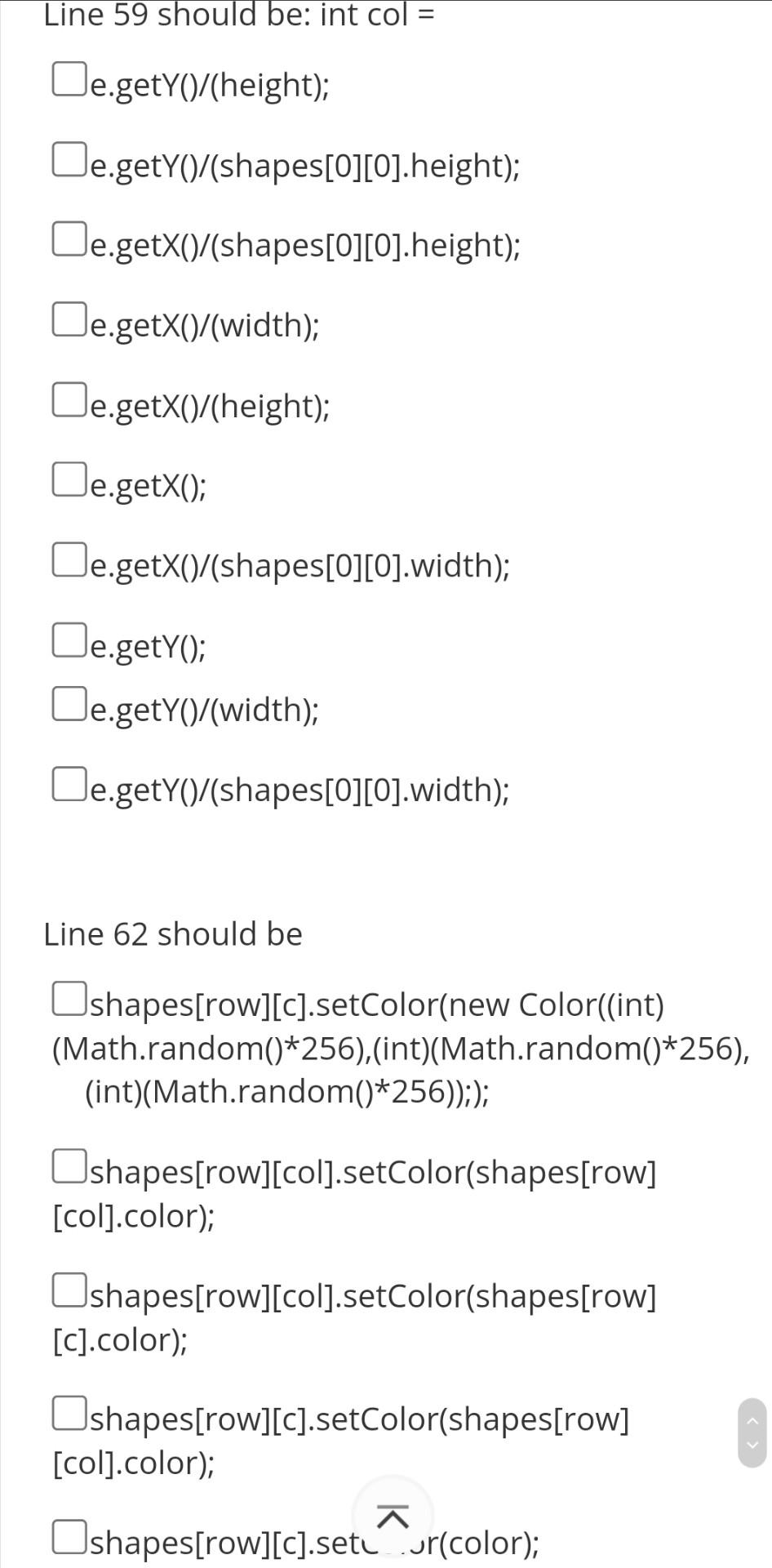 Solved The following class is part of a program that | Chegg.com