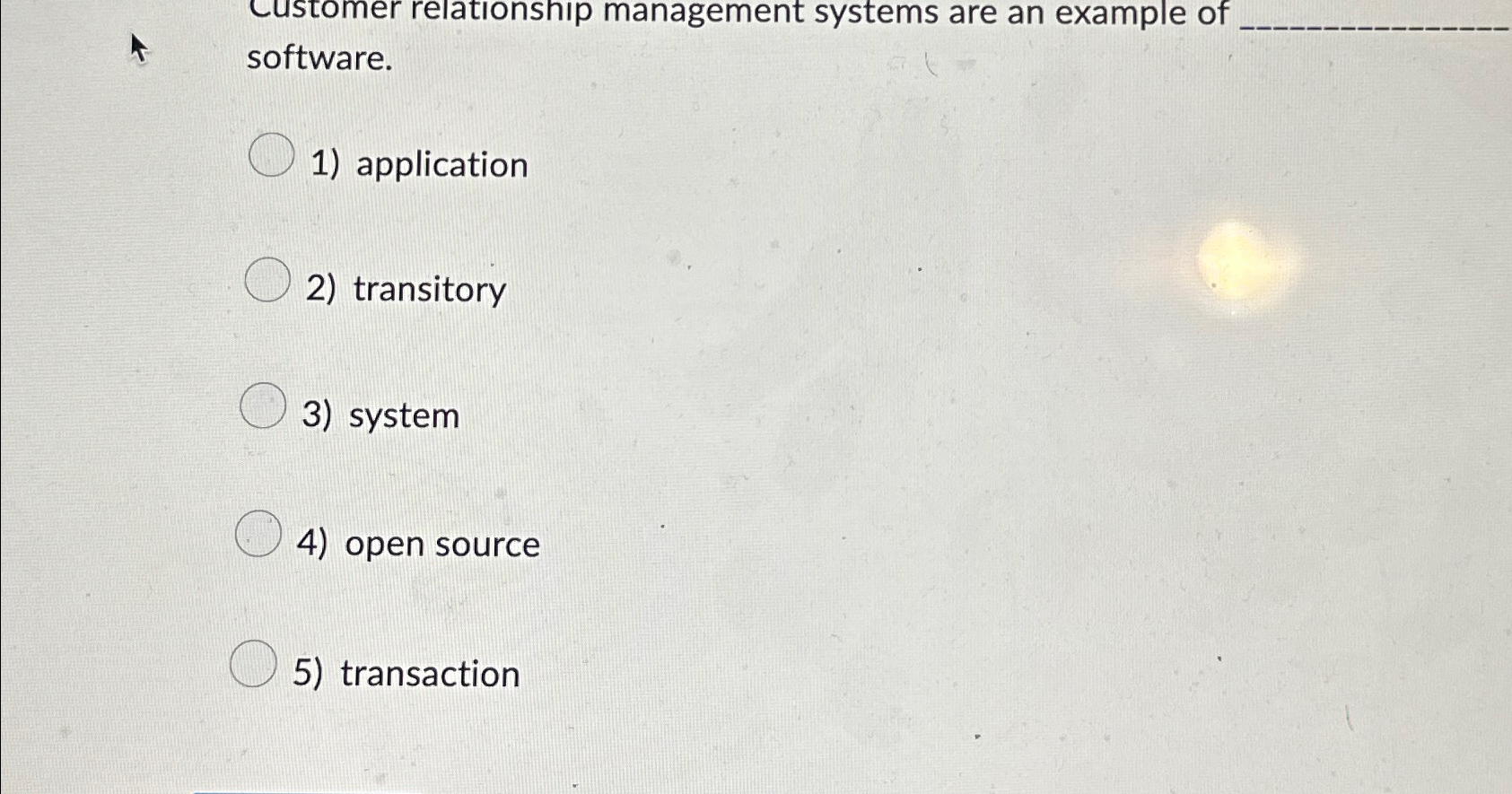 Solved Customer relationship management systems are an | Chegg.com
