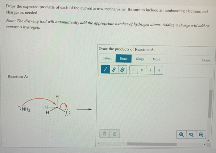 Solved Draw the expected products of each of the curved | Chegg.com