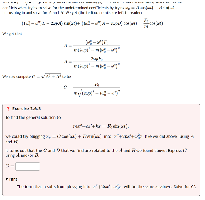 Solved The example is ﻿above the excercise. instead | Chegg.com