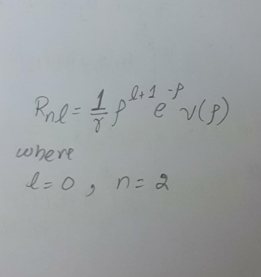 Solved Find A 20 Normalization Constant For Reference