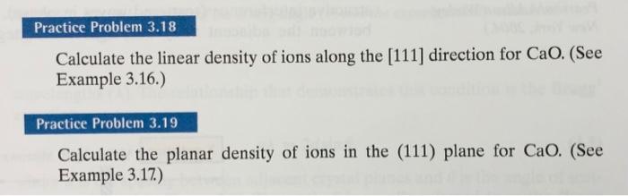 Solved Calculate the linear density of ions along the [111] | Chegg.com