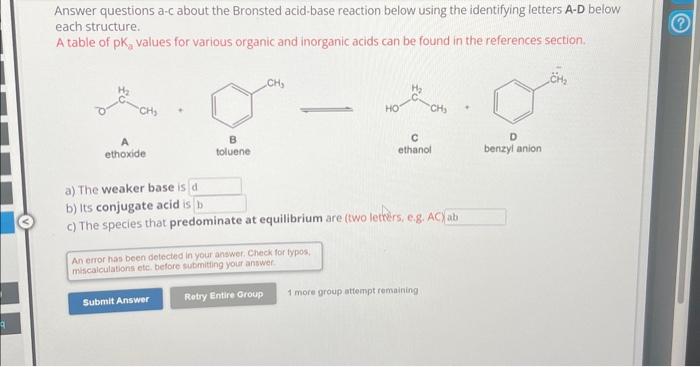 why am i wrong and whats the right answer, olease | Chegg.com