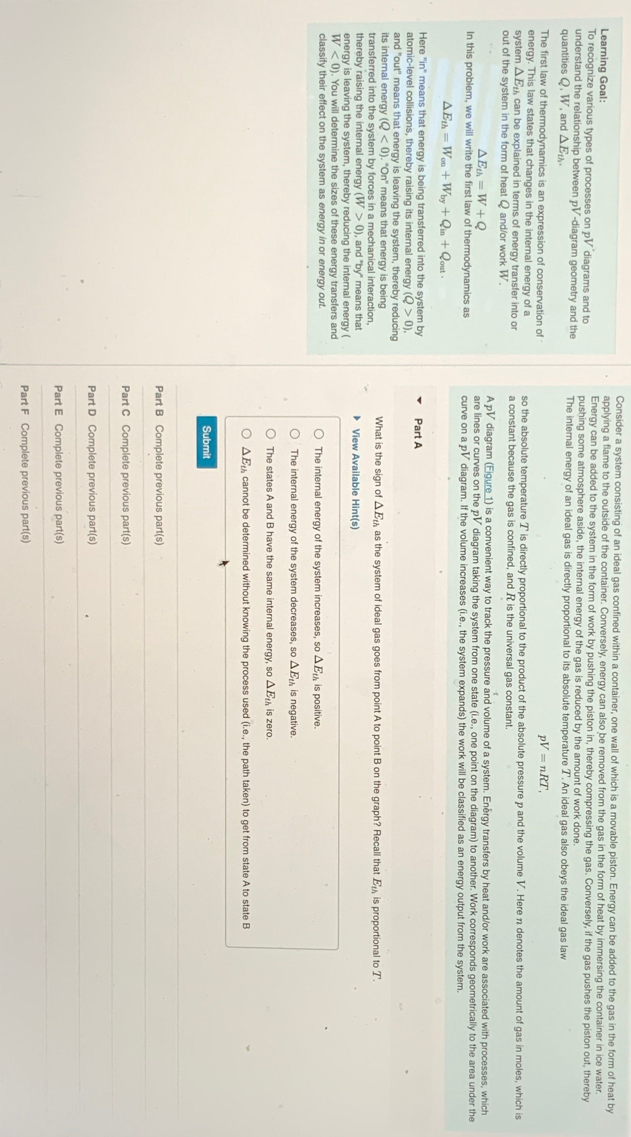 Solved Learning Goal:To recognize various types of processes | Chegg.com