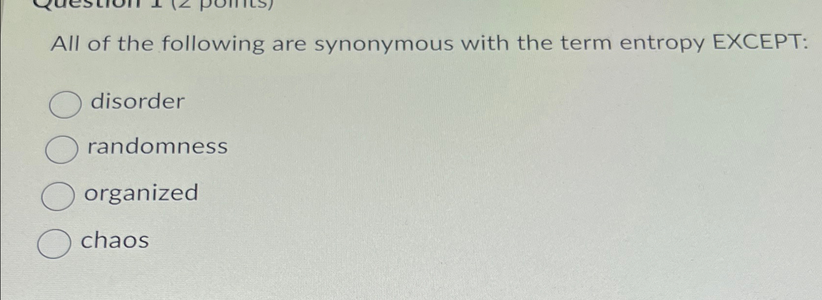 Solved All of the following are synonymous with the term | Chegg.com