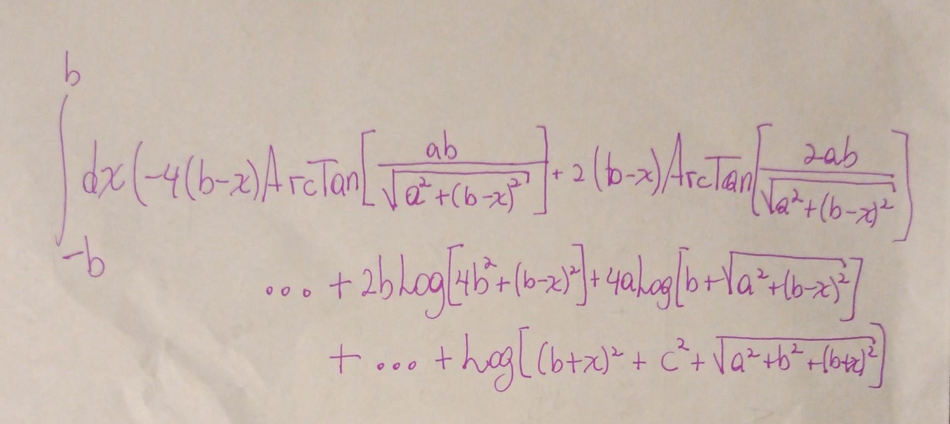 I'm currently trying to solve an integral numerically | Chegg.com
